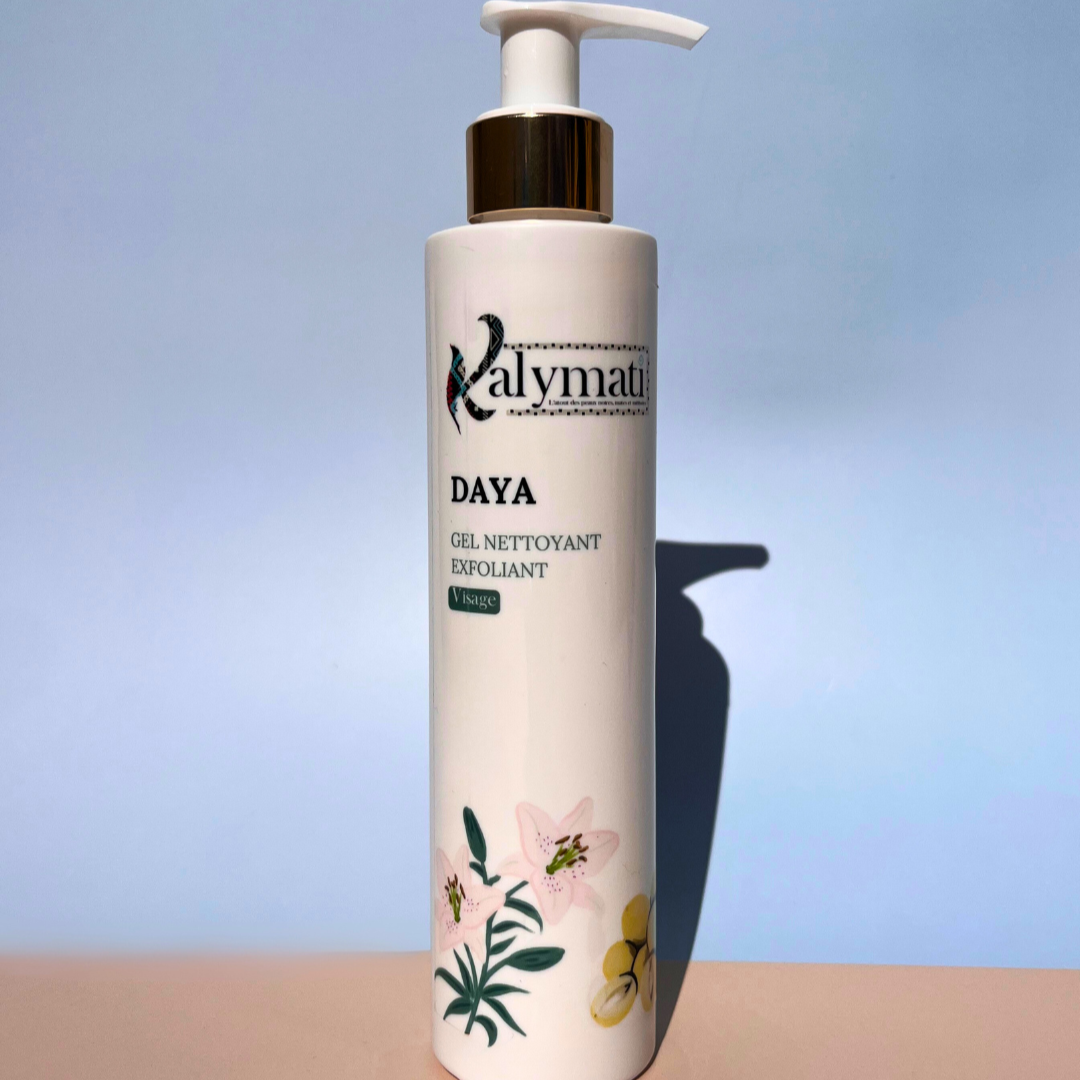 Gel nettoyant exfoliant visage DAYA